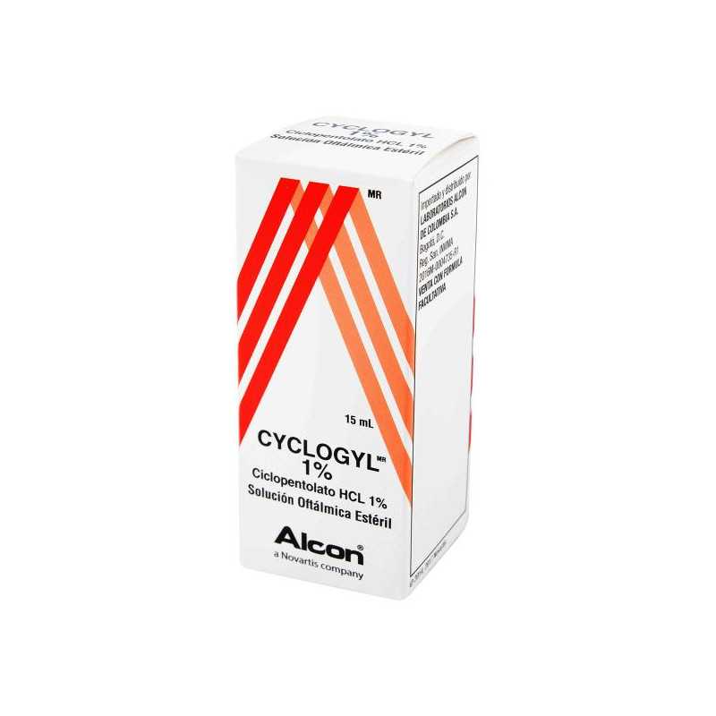 CYCLOGYL 1% SOLUCION OFTALMICA 15 ML CICLOPENTOLATO