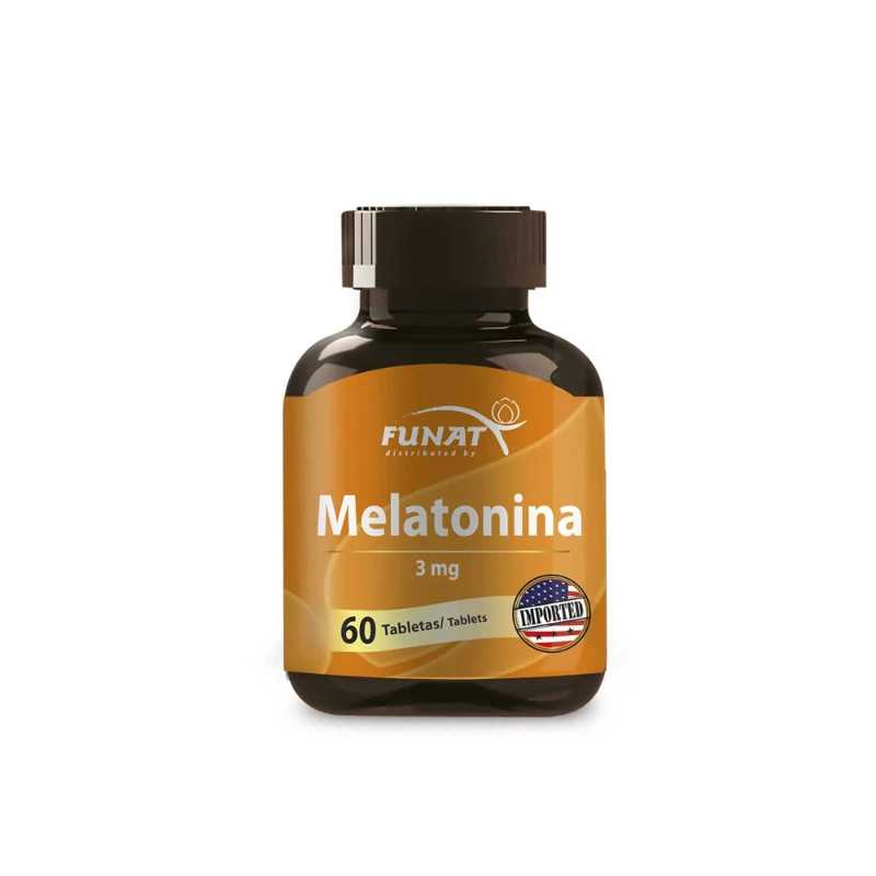MELATONINA 3 MG 60 TBS FUNAT MELATONINA