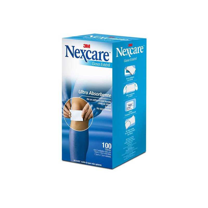 GASA NEXCARE 100 UNIDADES GASAS