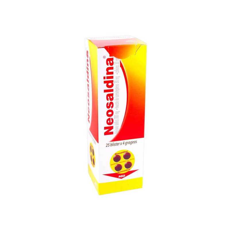 NEOSALDINA 100 GRAGEAS (A) ISOMETEPTENO DIPIRONA CAFEINA