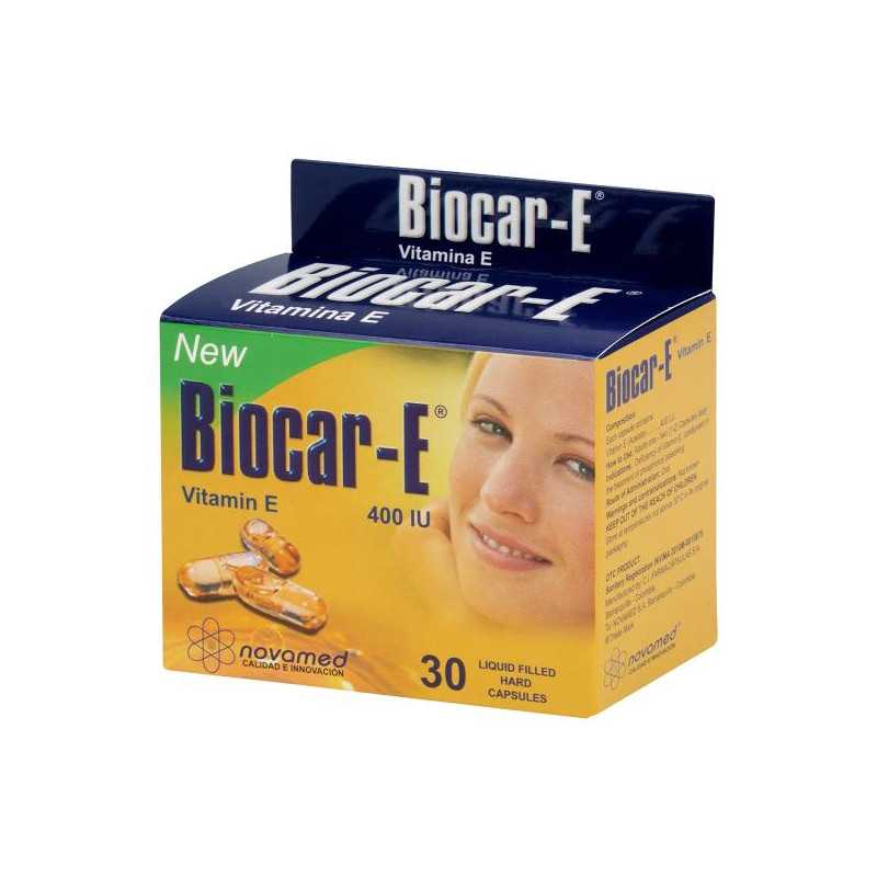 BIOCAR-E 400 U.I. 30 CAP VITAMINA E