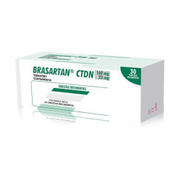 BRASARTAN CTDN 160/25 MG 30 TBS VALSARTAN+CLORTALIDONA