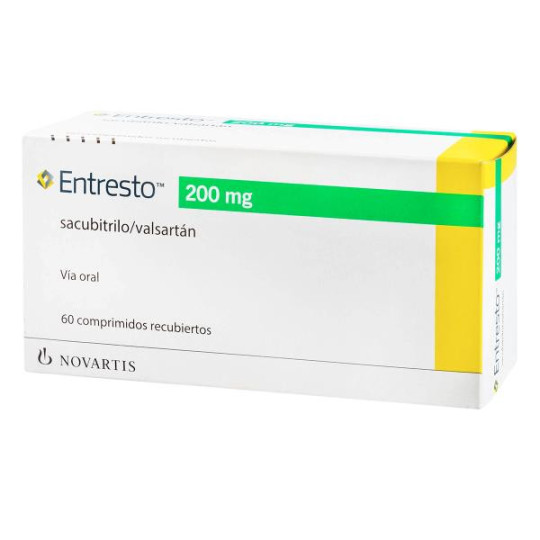 ENTRESTO 200 MG 60 COMPR SACUBITRILO/VALSARTAN