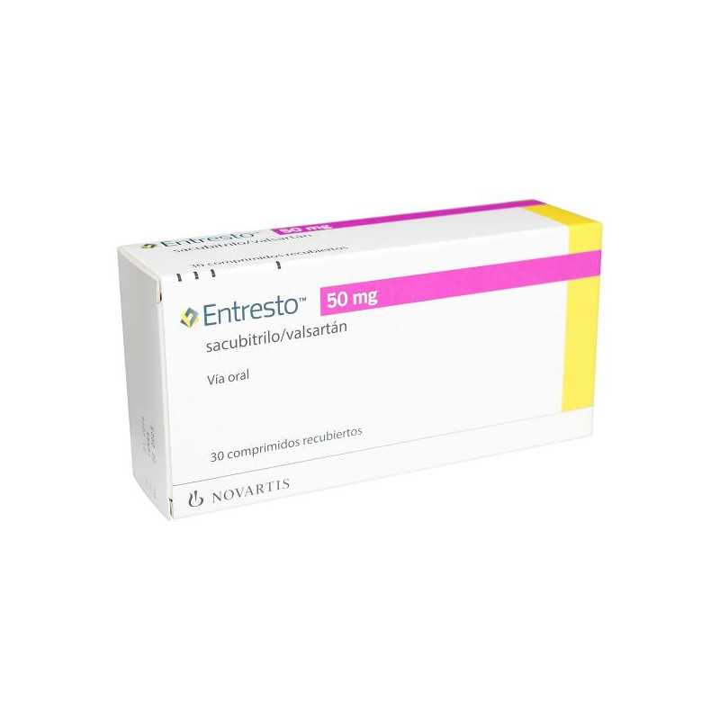 ENTRESTO 50 MG 30 COMPR (PB) SACUBITRILO/VALSARTAN