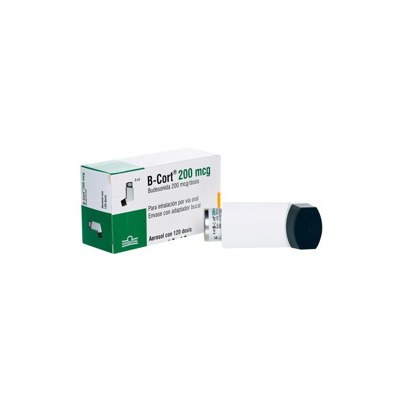 B-CORT AEROSOL 200 MCG 120 DOSIS (A)(DA) BUDESONIDA