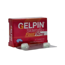 GELPIN FAST 50 MG 2 CAPSULAS PC SILDENAFIL