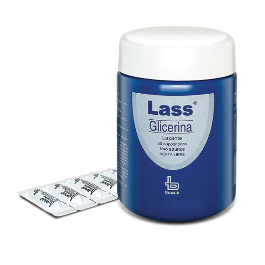LASS ADULTOS 50 SUPOSITORIOS GLICERINA
