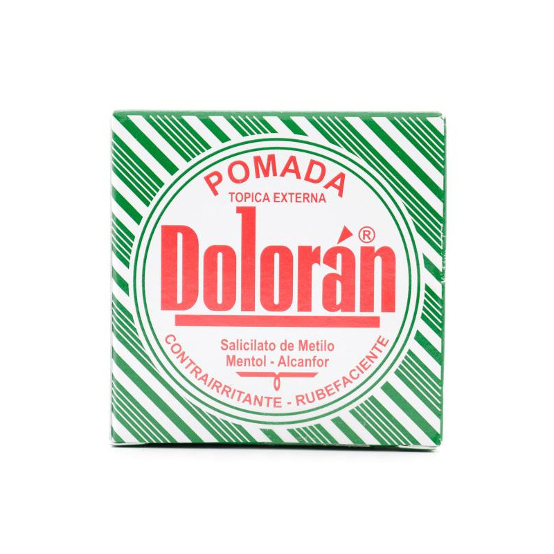 DOLORAN POMADA 10 GR UNIDAD SALICILATO DE METILO-MENTOL-ALCANFOR