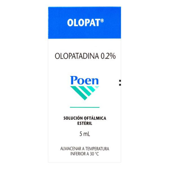 OLOPAT GOTAS 2% X 5 ML CLORHIDRATO DE OLOPATADINA