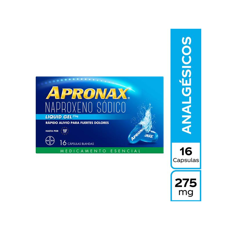 APRONAX LIQUID GEL 275 MG 16 CAPSULAS