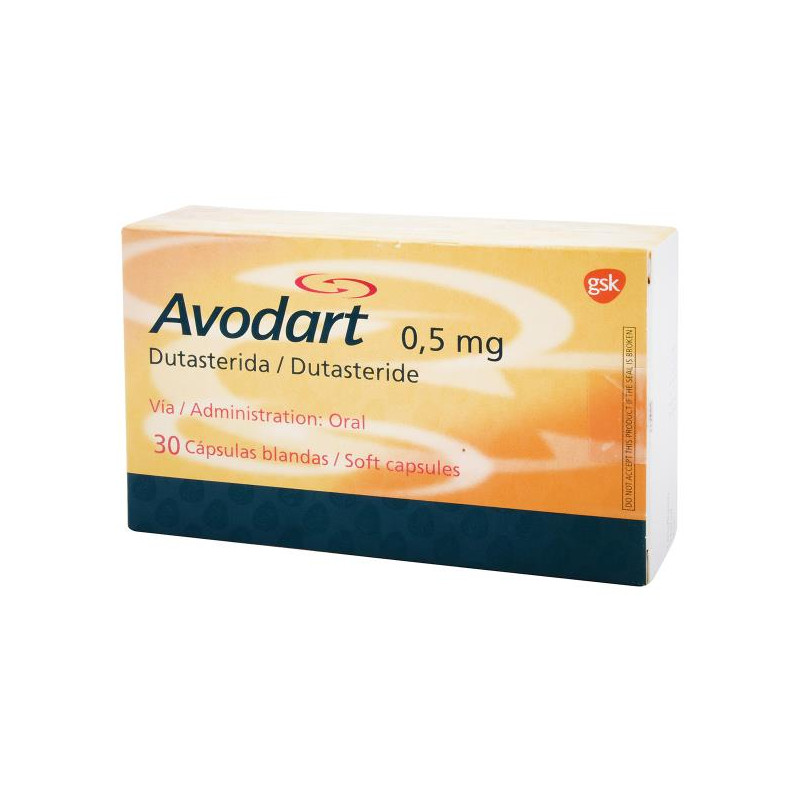 AVODART 0.5 MG 30 CAPSULAS (DA) DUTASTERIDA