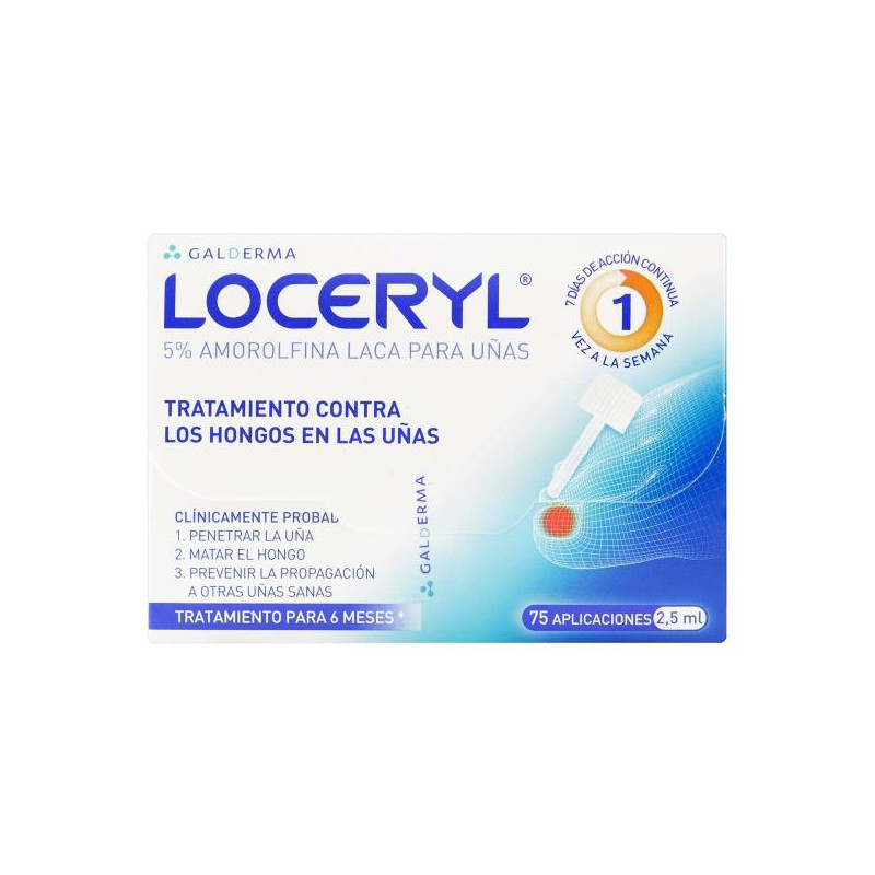 LOCERYL 5% LACA 2.5 ML AMOROLFINA